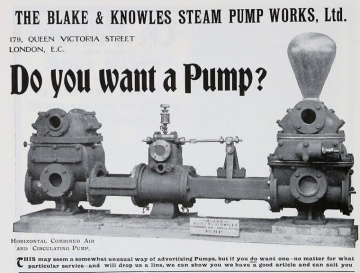 Blake and Knowles Steam Pump Works - Graces Guide