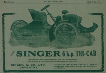 Singer: Cars - Graces Guide