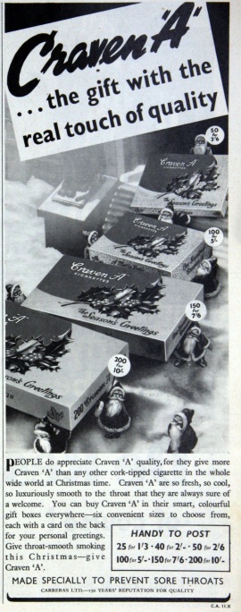 Craven A Cigarettes - Graces Guide