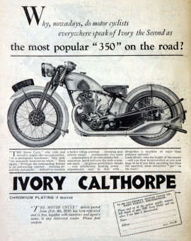 Calthorpe Motor Co: Motorcycles - Graces Guide