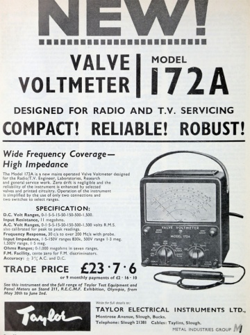 Taylor Electrical Instruments - Graces Guide