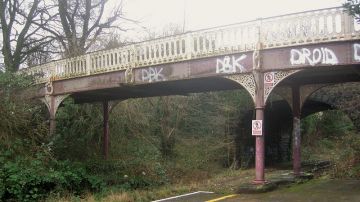 Redland Station Bridge (Bristol) - Graces Guide