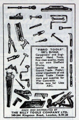 Billy Tools Co - Graces Guide