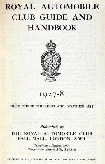 Royal Automobile Club (RAC) - Graces Guide