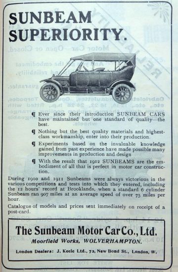 Sunbeam: Cars - Graces Guide
