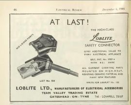 Loblite Electric - Graces Guide