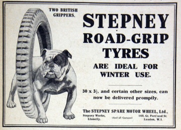 Stepney Spare Motor Wheel - Graces Guide