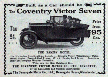 Coventry-Victor Motor Co - Graces Guide
