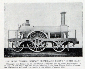 Robert Stephenson and Co: North Star (GWR) - Graces Guide