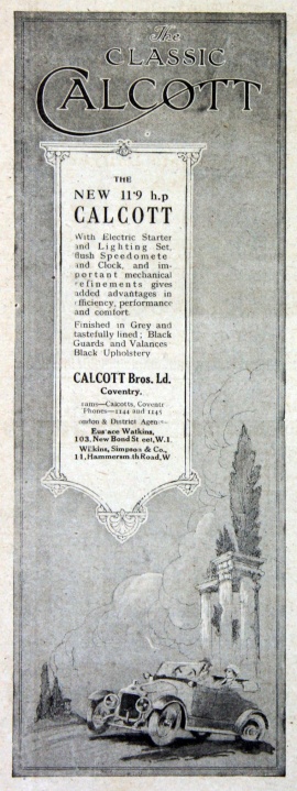 Calcott Brothers - Graces Guide