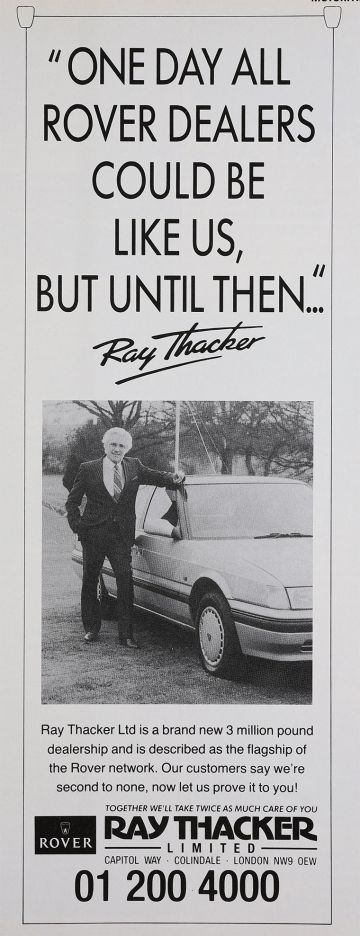 Ray Thacker - Graces Guide