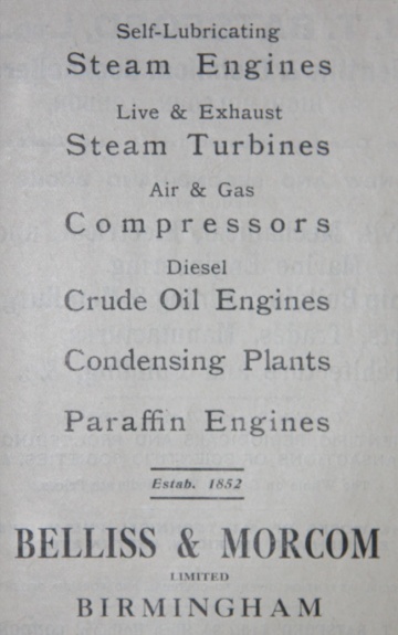 Belliss and Morcom - Graces Guide