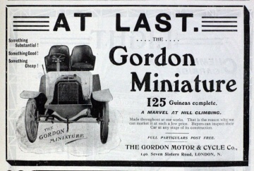 Gordon Motor and Cycle Co - Graces Guide