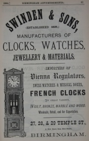 Swinden and Sons - Graces Guide