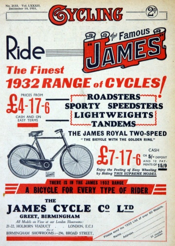 James Cycle Co - Graces Guide