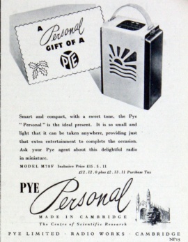 Pye: Radio - Graces Guide