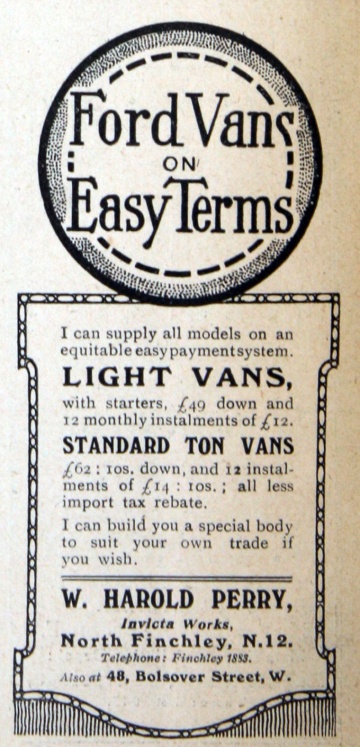 W. Harold Perry - Graces Guide