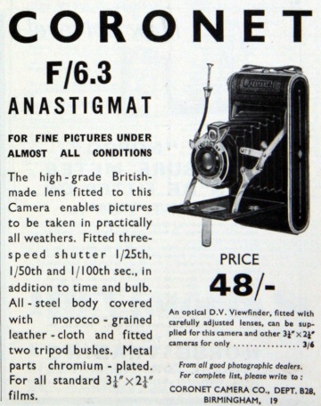 Coronet Camera Co - Graces Guide