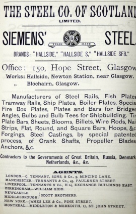 Steel Company of Scotland - Graces Guide