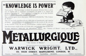 Warwick Wright - Graces Guide