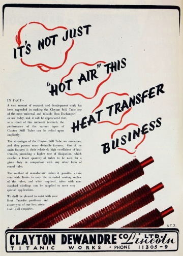 Clayton Dewandre Co - Graces Guide