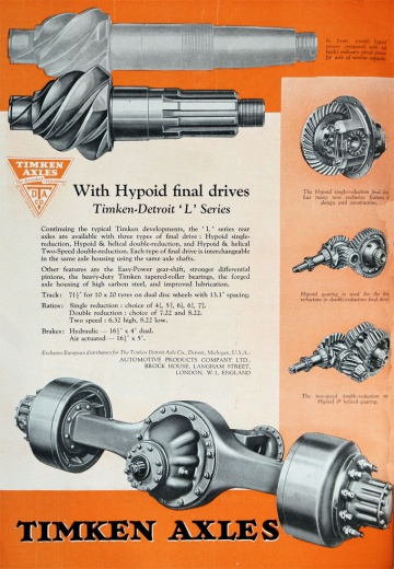 British Timken - Graces Guide