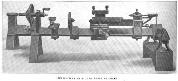 Henry Maudslay: Machine Tools - Graces Guide