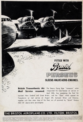Bristol Engine Co: Perseus - Graces Guide