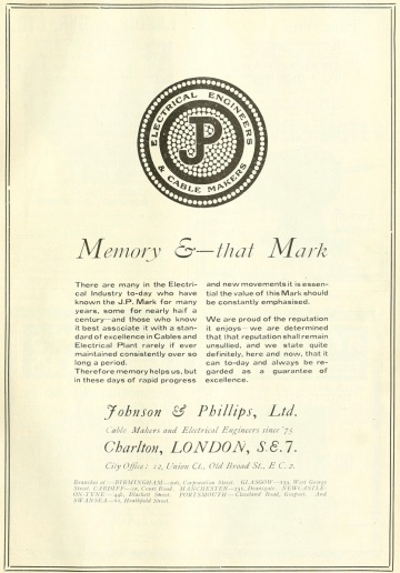 Johnson and Phillips - Graces Guide