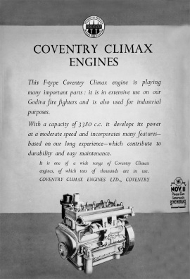 Coventry Climax Engines - Graces Guide