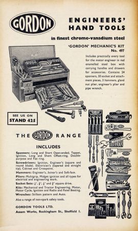 Gordon Tools - Graces Guide