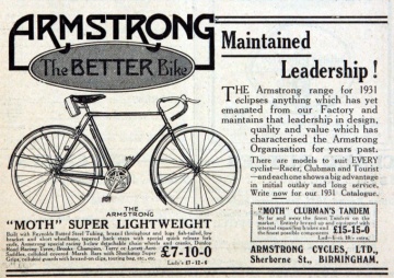 Armstrong Cycles - Graces Guide