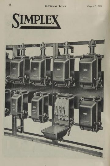 Simplex Electric Co - Graces Guide