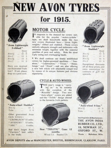 Avon India Rubber Co - Graces Guide