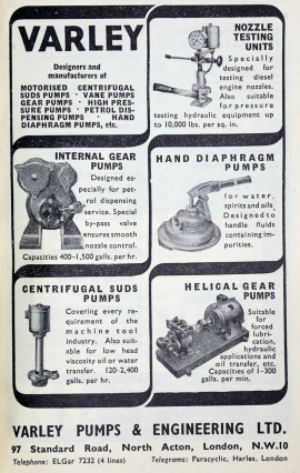 Varley Pumps and Engineering - Graces Guide