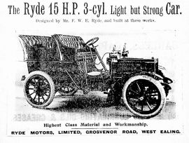 Ryde Motors - Graces Guide