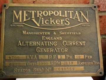Metropolitan-Vickers: Electricity Generation and Transmission - Graces ...