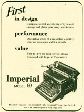 Imperial Typewriter Co - Graces Guide