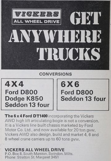 Vickers All Wheel Drive - Graces Guide