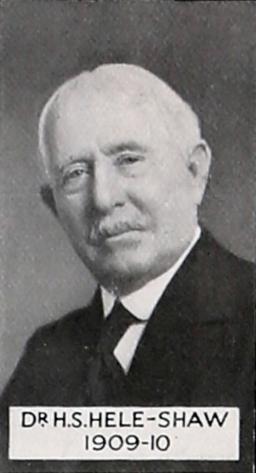 Henry Selby Hele-Shaw - Graces Guide