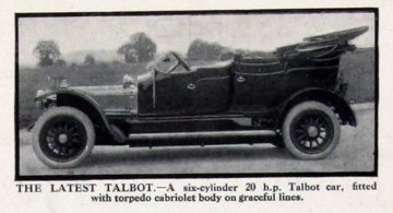 Talbot: Cars - Graces Guide