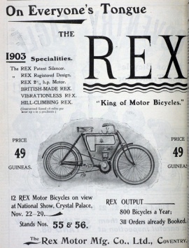 Rex Motor Manufacturing Co - Graces Guide