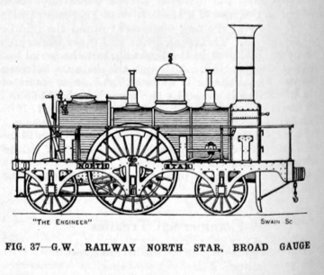 Robert Stephenson and Co: North Star (GWR) - Graces Guide