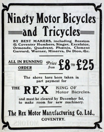 Rex Motor Manufacturing Co - Graces Guide