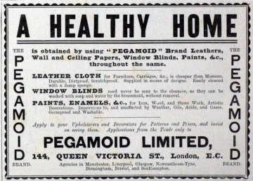 Pegamoid - Graces Guide