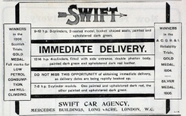 Swift Motor Co: Cars - Graces Guide
