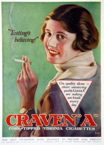 Craven A Cigarettes - Graces Guide