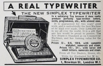 Simplex Typewriter Co - Graces Guide