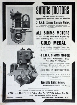 Simms Manufacturing Co - Graces Guide
