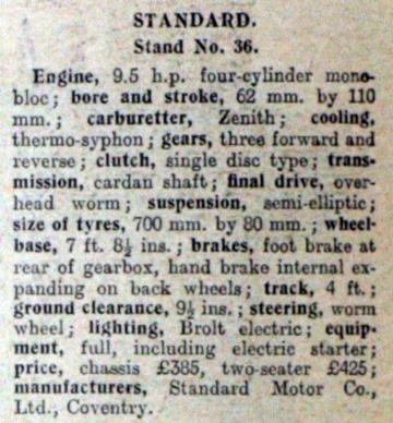 Standard Motor Co - Graces Guide